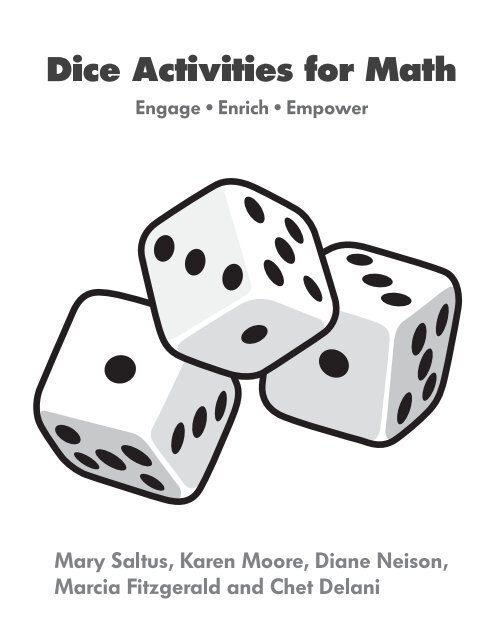 Number Matching Activities with Dice-Gr K.pdf - Didax Educational ...