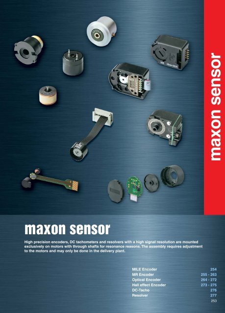 maxon sensor - Intex Connect
