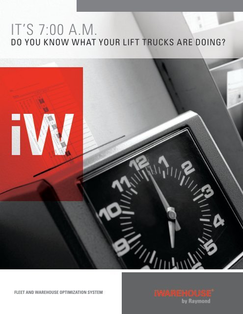 iWarehouseÂ® Brochure - Raymond Corporation