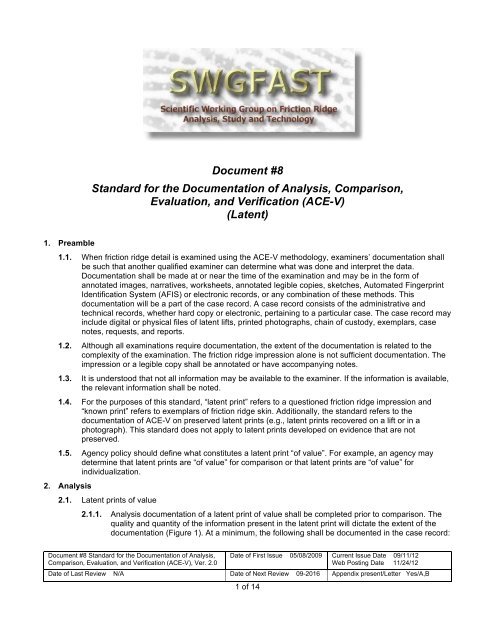 (ACE-V) (Latent) - swgfast