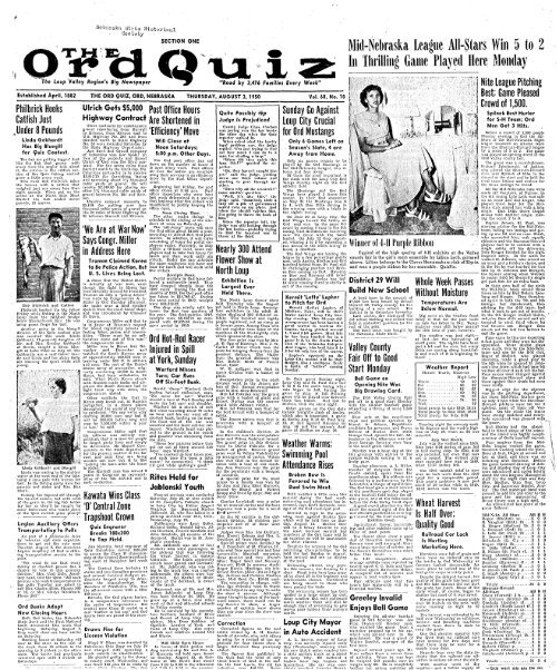 1950 08.pdf - Ord Township Library