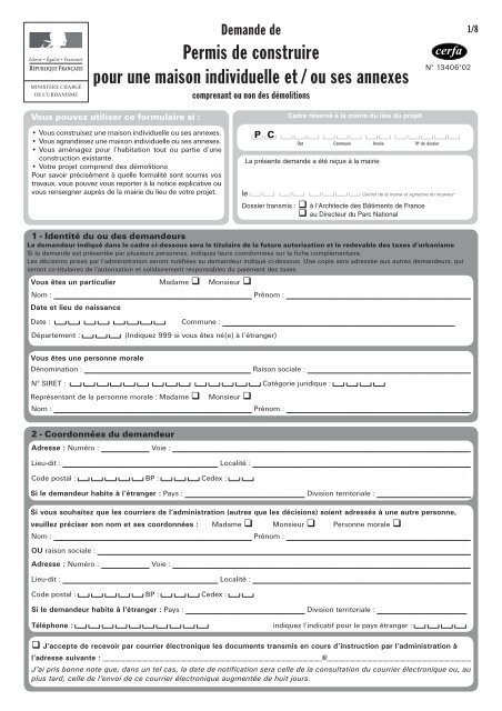 Demande De Permis De Construire Pour Une Maison Individuelle | Ventana Blog