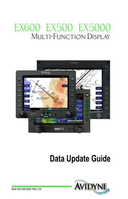 MFD Data Update Guide - Avidyne