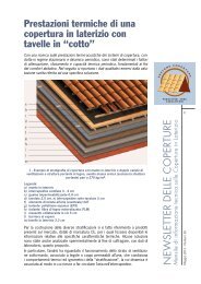 Tavelloni e tavelle in laterizio: scenari applicativi - Vassallo ...