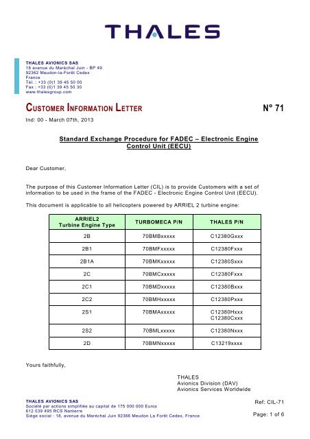 Guide de bon usage de la messagerie électronique - Thales Group