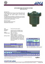 VALSTEAM ADCA - Capital Valves