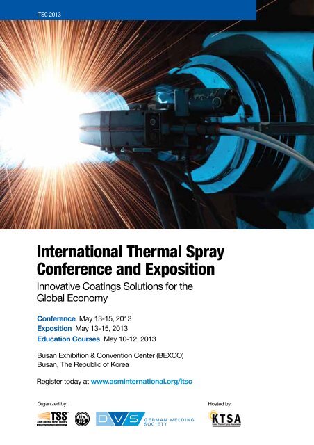 International Thermal Spray Conference and Exposition