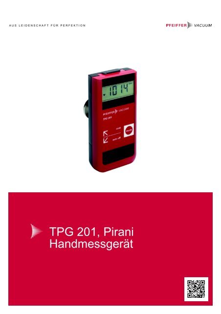 Datenblatt Â· TPG 201 - Pfeiffer Vacuum