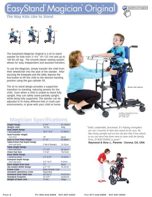 12180_EasyStand Magician Original.pdf - GTK Rehab