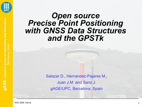 Open source Precise Point Positioning with GNSS Data ... - GPSTk