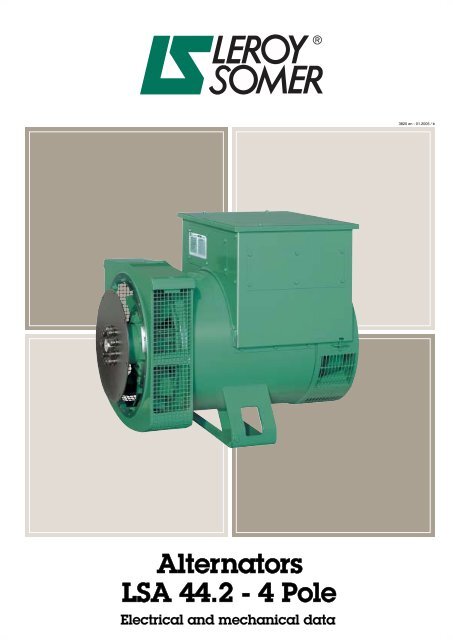 Alternators LSA 44.2 - 4 Pole - Qaswaa-albararry.com