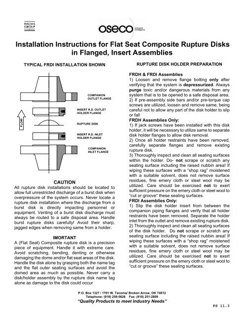 CO/COV Flat Seat - Oseco