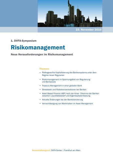 Risikomanagement - Dr. Peter & Company AG