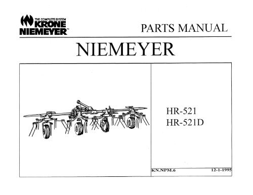 HR-521/ HR521D Rotary Tedder - Triple H Equipment