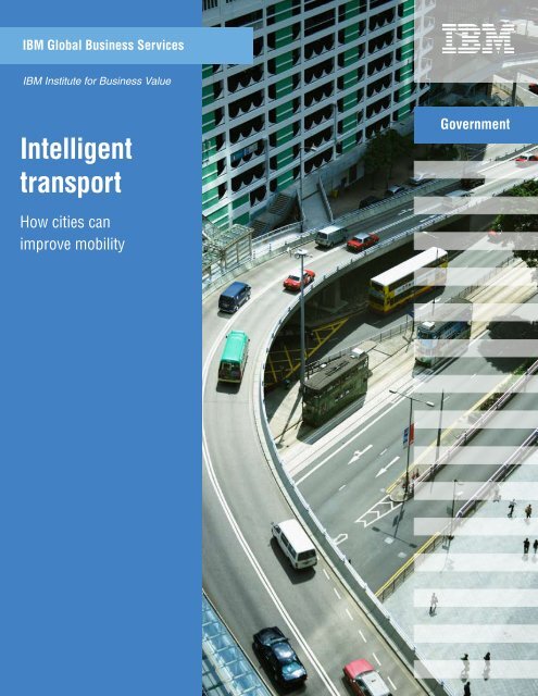 Intelligent transport: How cities can improve mobility