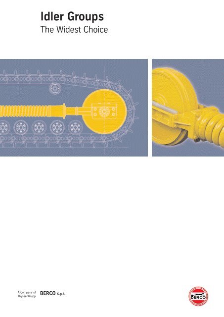 Idler Groups - Berco S.p.A
