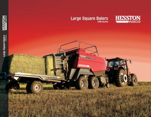 Large Square Balers - AGCO Iron