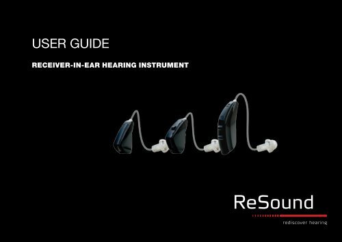 USER GUIDE - GN ReSound