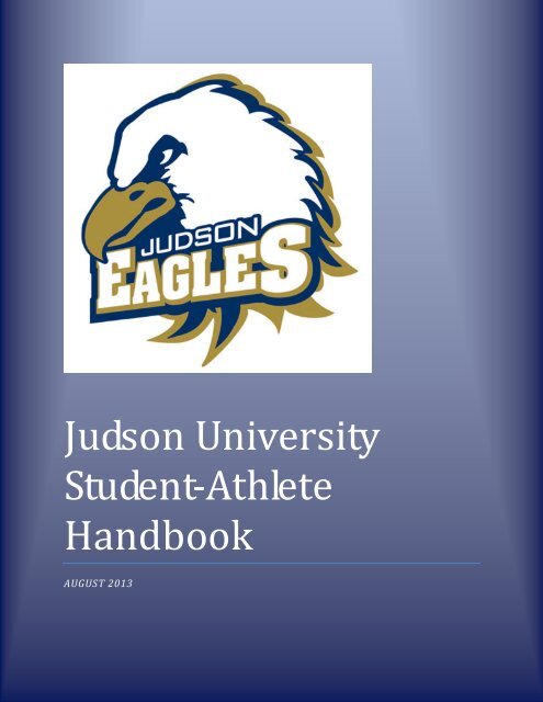 Judson University Logo Judson Eagles JERZEES Unisex Hooded Sweatshirt