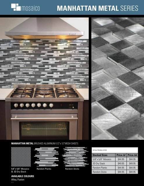 Manhattan Metal SERIES - Ames Tile & Stone