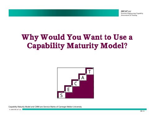 Systems Engineering Capability Maturity Model - Ada Information ...