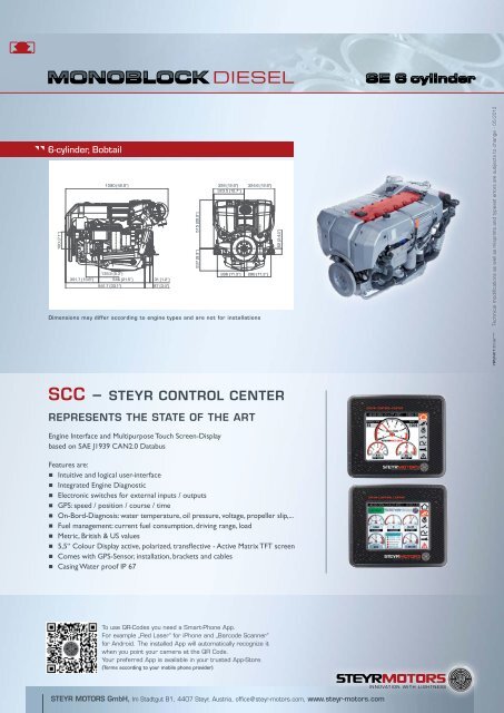 SCC – STEYR CONTROL CENTER - Steyr Motors
