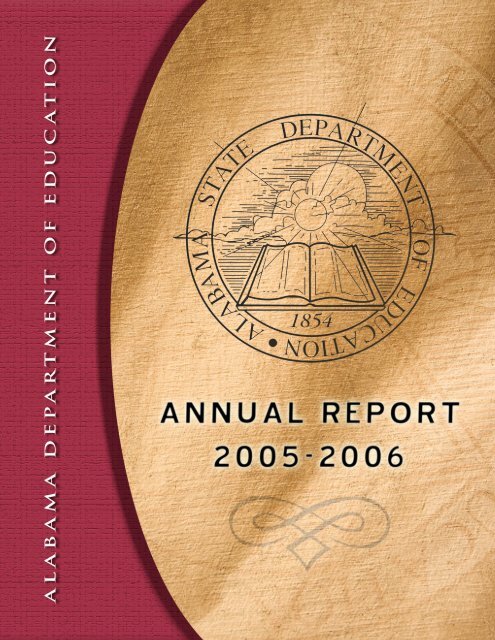 2006 SDE Annual Report - Alabama Department of Education