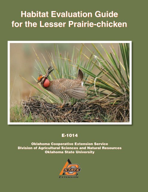 Ecology and Management of the Lesser Prairie-Chicken - Oklahoma ...