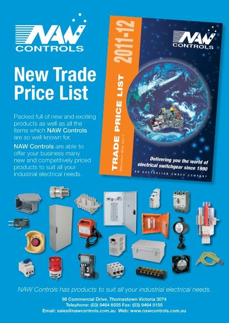 Download PDF - NAW Controls