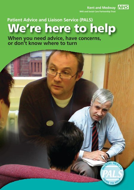 PALS information leaflet - Kent and Medway NHS and Social Care ...