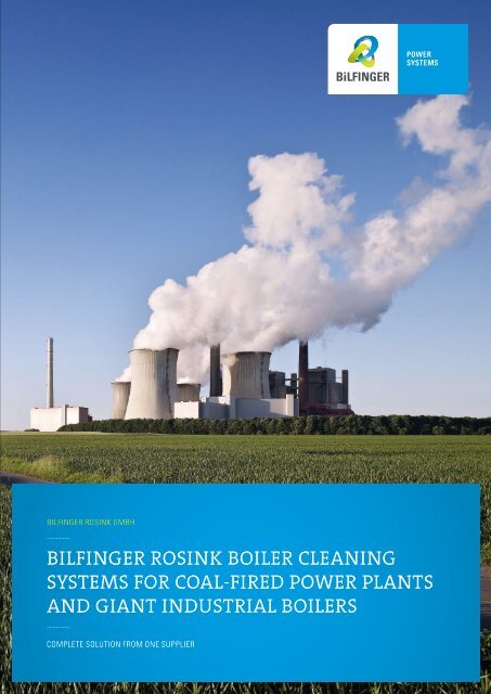 Boiler Cleaning Systems (Coal, Indstrial Boilers) - Bilfinger Rosink ...