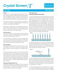 Additive Screen - Hampton Research