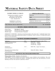 Nox-Rust X-110 MSDS - Daubert Chemical Company, Inc.