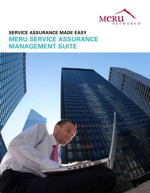 Manage Your Wireless LAN with Meru Service ... - Meru Networks