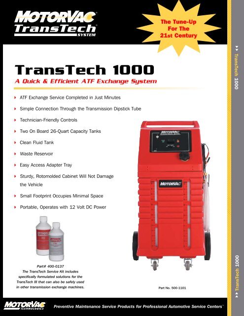 TransTech 1000 - MotorVac