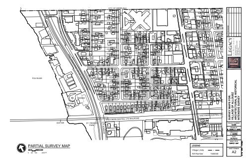 PARTIAL SURVEY MAP - Village of Allouez