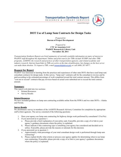 Lump Sum Design Contracting lump-sum-design-contracting