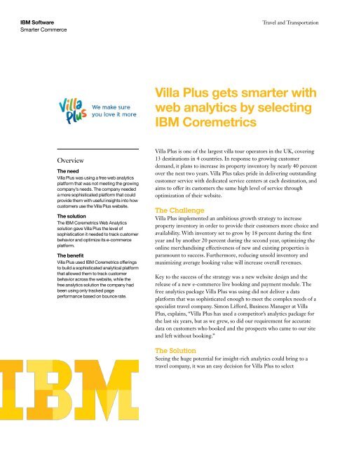 Ibm Coremetrics Logo