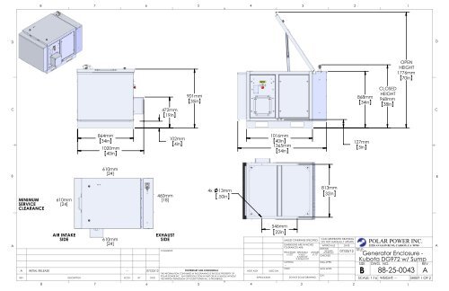 Generator Drawings – TAW Power Systems Resource Center, 46% OFF
