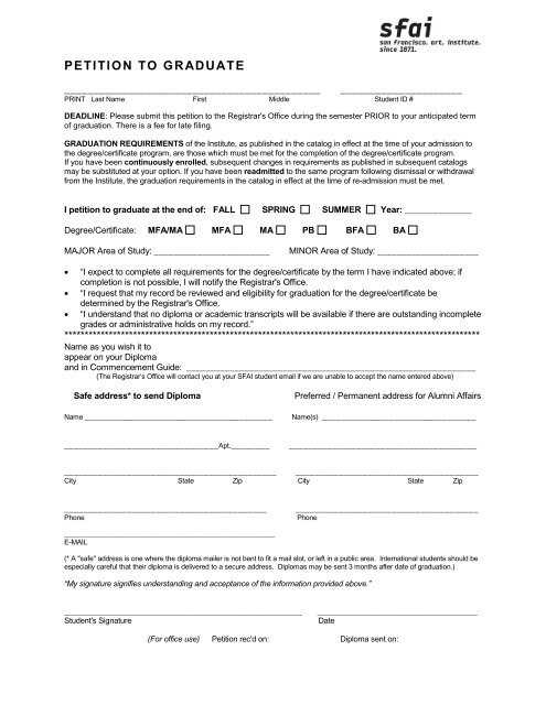 Petition to Graduate 2012.pdf