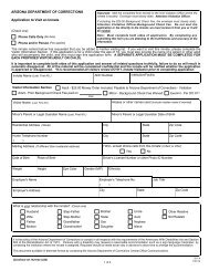 903 - Arizona Department of Corrections