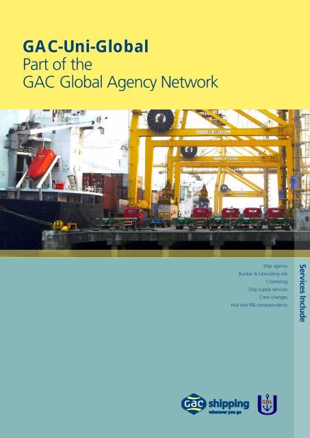GAC-Uni-Global Part of the GAC Global Agency Network