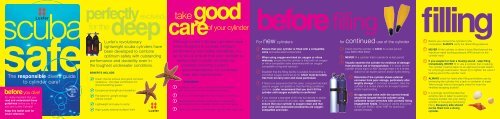SCUBA Safety Guide - Luxfer
