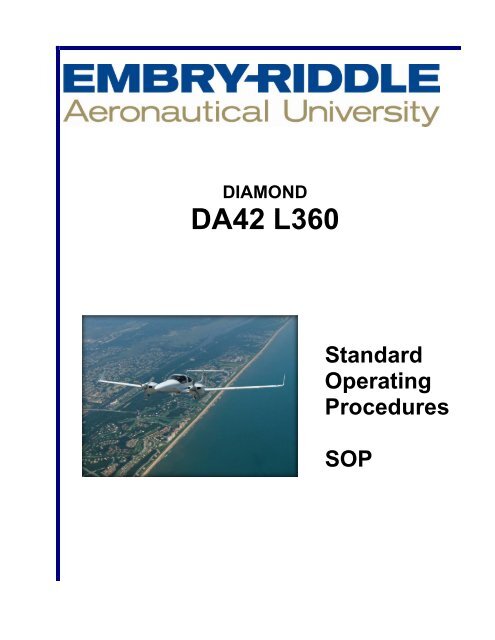 DA42 L360 - ERAU ETA - Embry-Riddle Aeronautical University