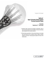 Lorenz® Plating System Mandible - Biomet Microfixation