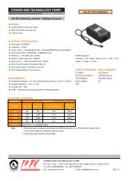 PDF Datasheet(99 KB) - Power-Win Technology Corp.