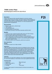 F9d TASKI Jontec Clearout L