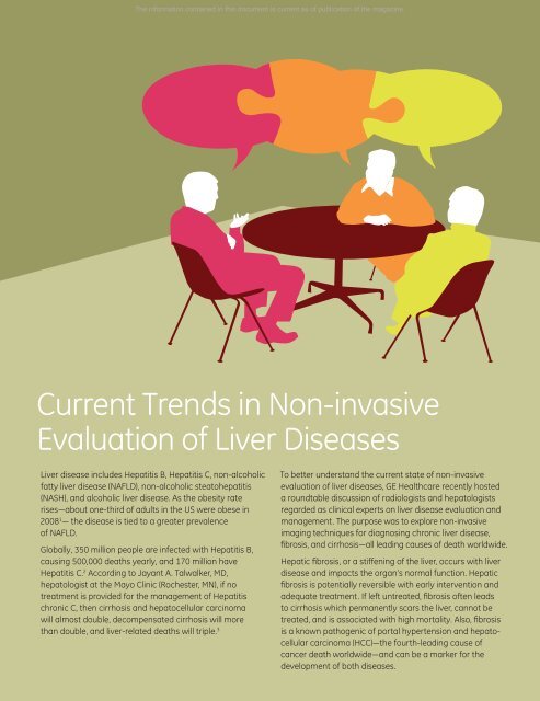 Non-invasive Evaluation of Liver Diseases - GE Healthcare