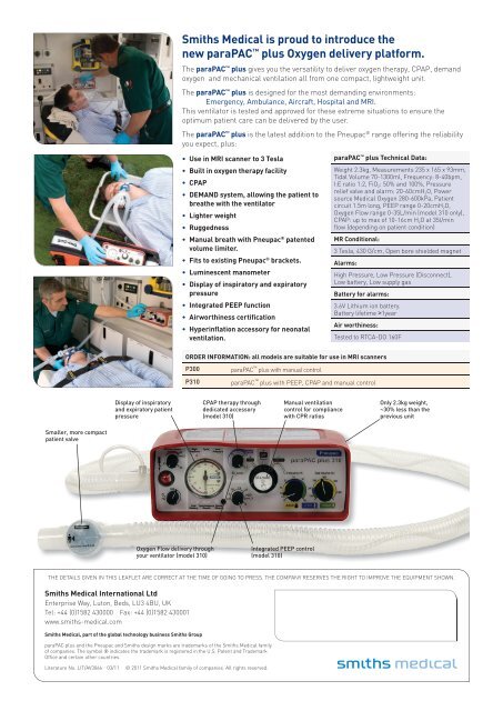 New Parapac Lighter And More Airworthy Than Previous Model