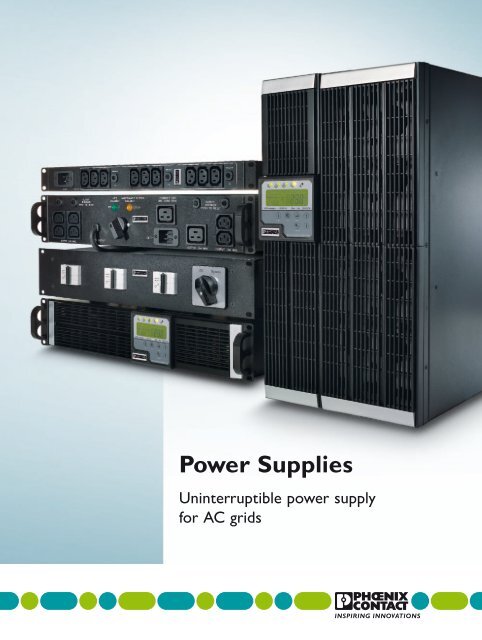 Power Supplies - Phoenix Contact